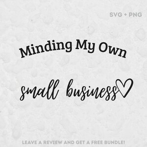 Small Business SVG, Svg Files for Cricut, Small Business Cut File ...