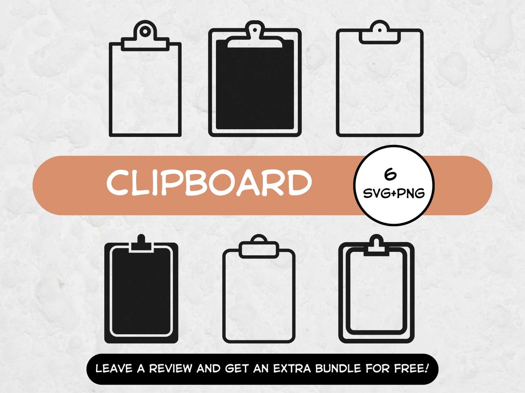 Clipboard Svg, SVG Files for Cricut, Write Svg, Note SVG, Writing SVG ...