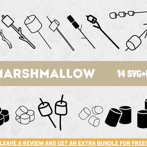 Marshmallow SVG, SVG Files for Cricut, Marshmallow Clipart, Sweets Svg ...
