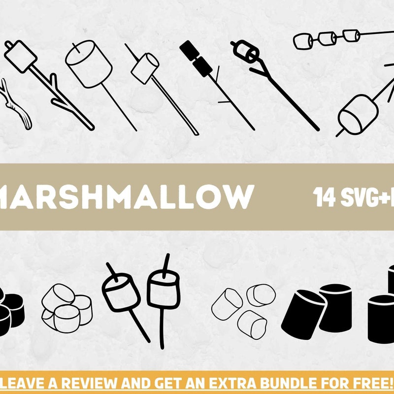 Marshmallow Sticks - Etsy