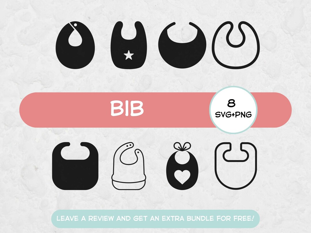 Baby Bib Svg, Svg Files for Cricut, Kids Clipart, Baby Svg, Baby Design ...