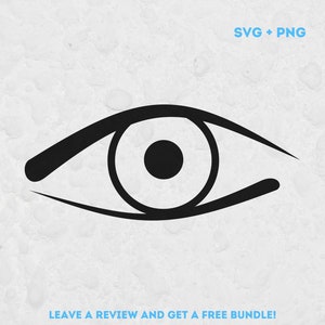 Eye SVG, Svg Files for Cricut, Cut Files, Eye Clipart, Face SVG, Cut ...