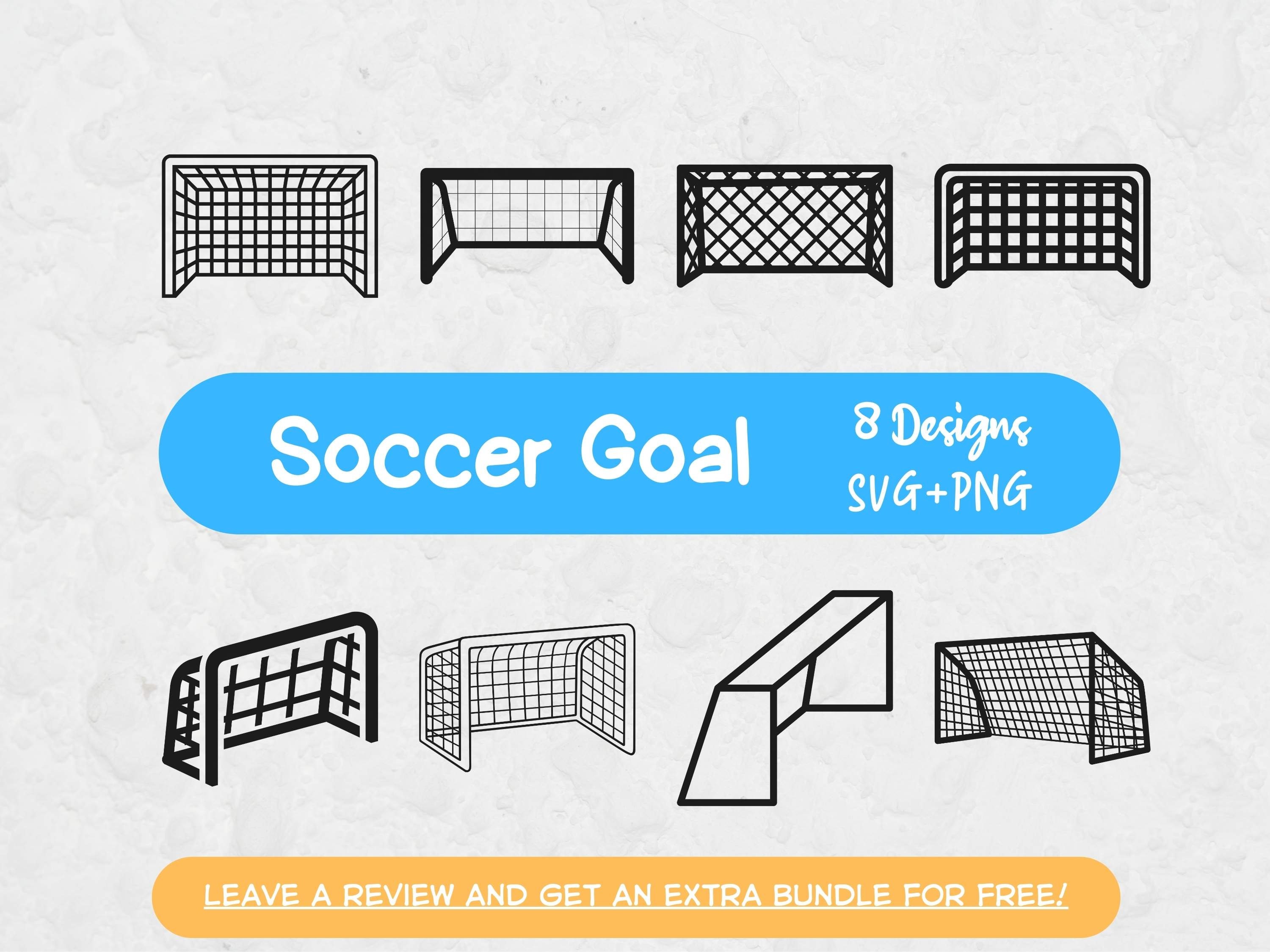 Paquete SVG de portería de fútbol archivos SVG para Cricut - Etsy México