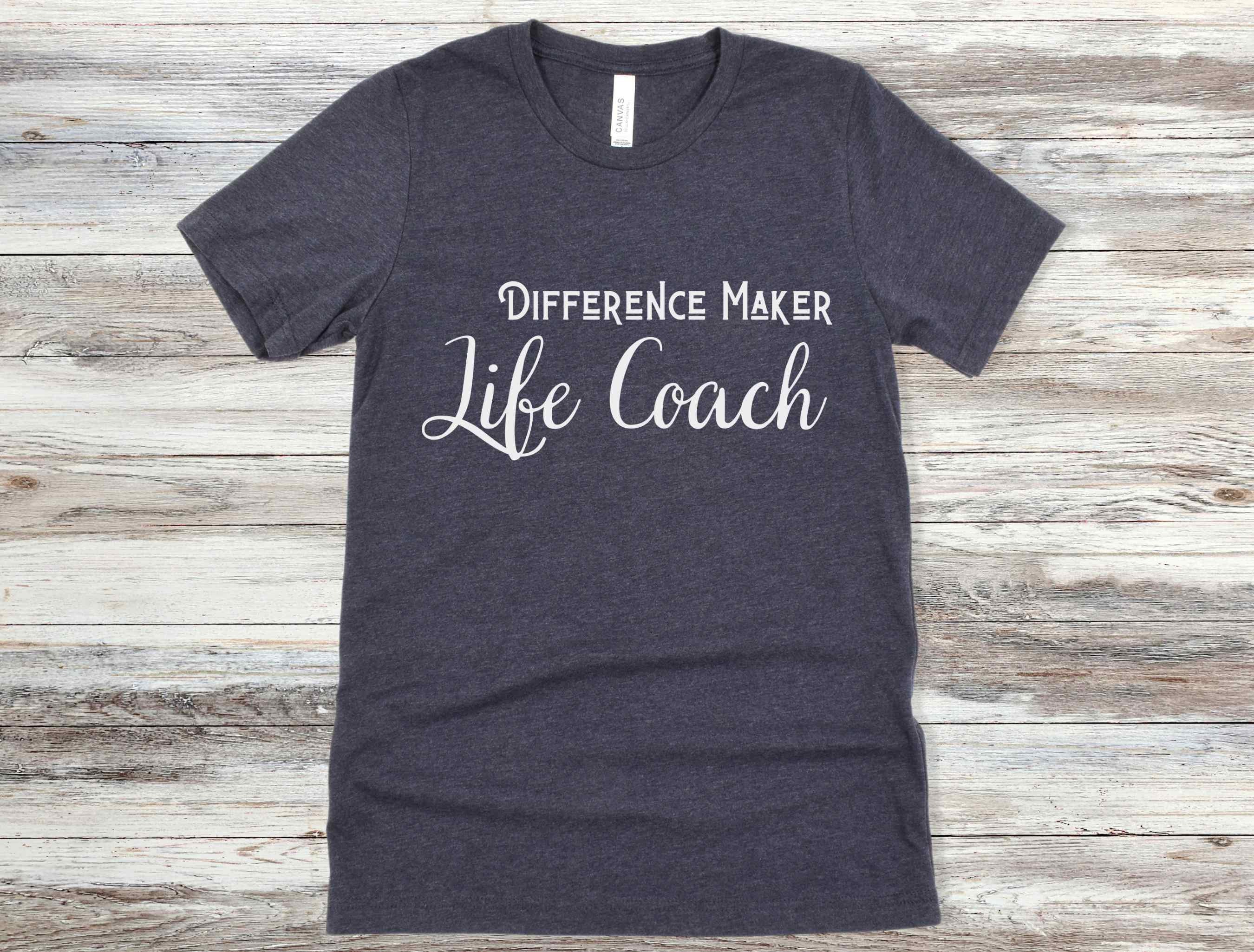 Difference Maker Life Coach Svg, Life Coach Shirt PNG, Psychology SVG ...