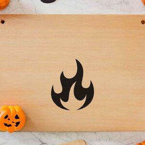 Flame SVG, SVG Files for Cricut, Fire Svg, Flame Clipart, Flame ...