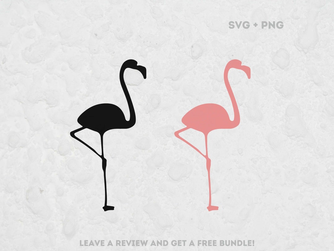 Flamingo Svg, Svg Files for Cricut, Bird Svg, Bird Clipart, Silhouette ...