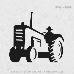 Vintage Tractor SVG, Svg File for Cricut, Tractor Cut File, Tractor ...