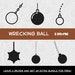 Wrecking Ball SVG Bundle Construction SVG Construction Cut - Etsy