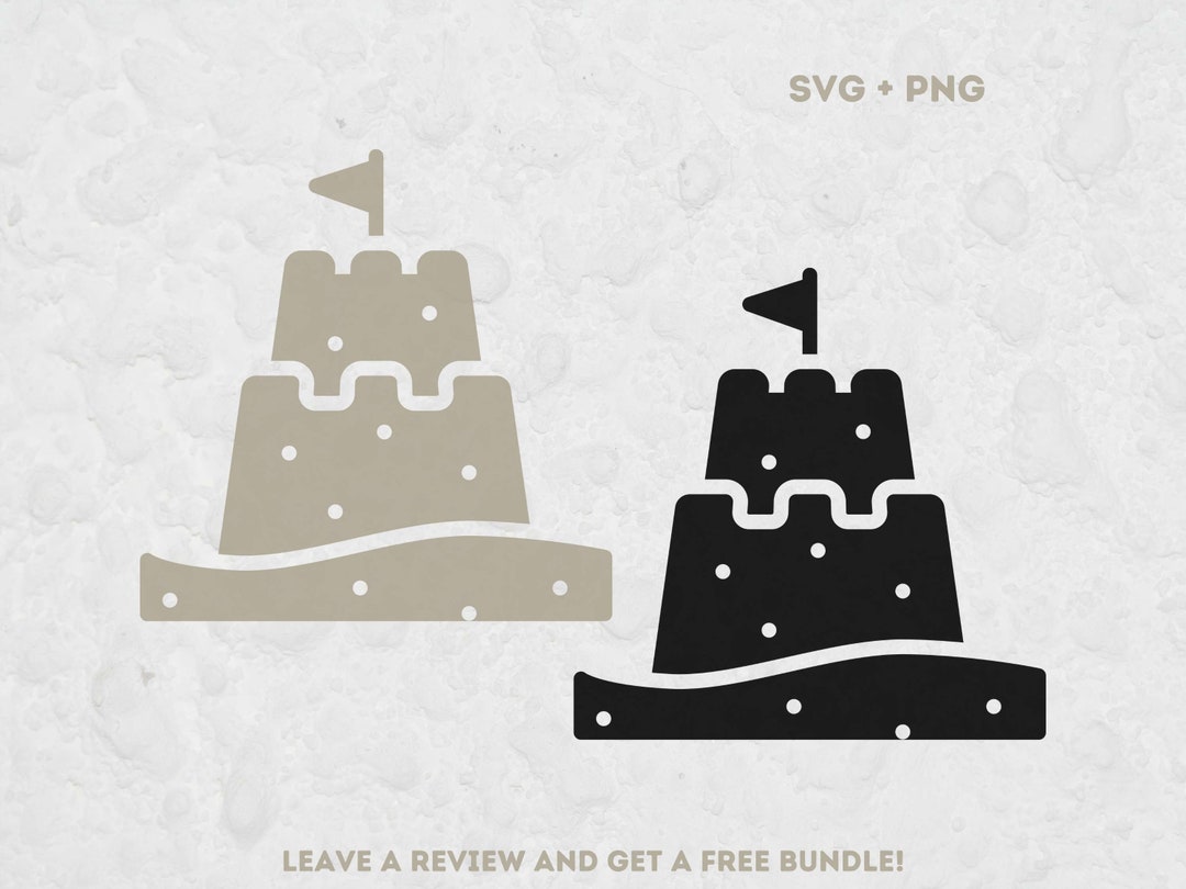 Sand Castle Svg Png, Svg Files for Cricut, Beach Svg, Sand SVG, Castle ...