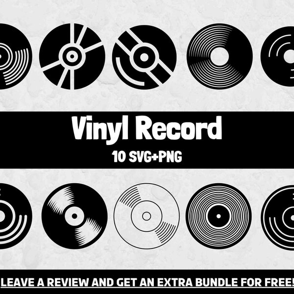 Vinyl Record Clipart - Etsy