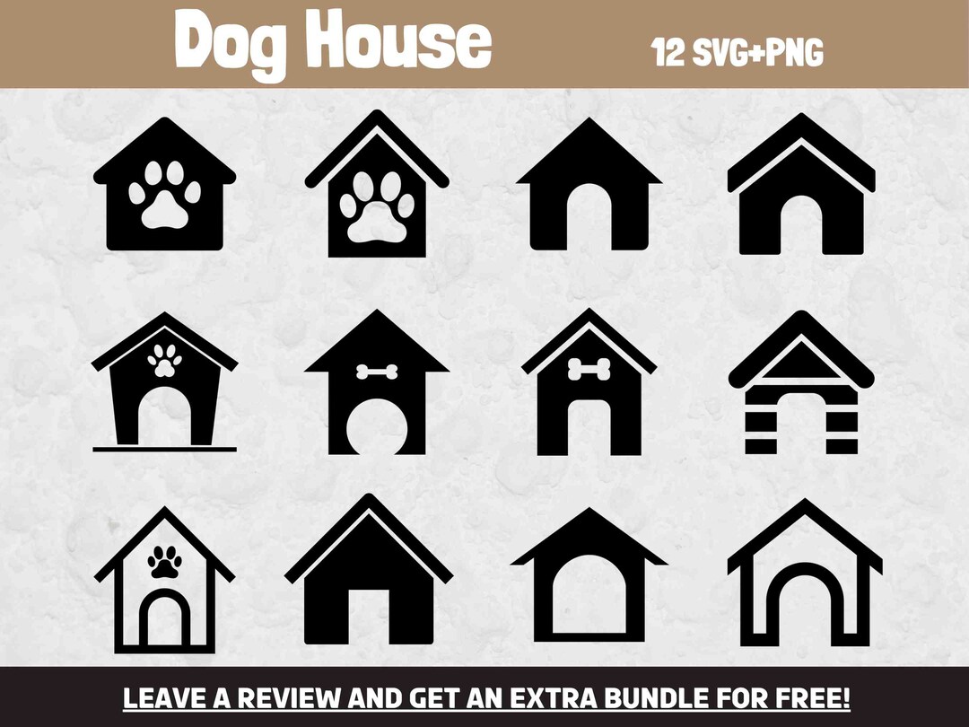 Dog House Svg, Svg Files for Cricut, Dog SVG, Dog Clipart, Cricut Svg ...