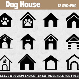 Dog House Svg, Svg Files for Cricut, Dog SVG, Dog Clipart, Cricut Svg ...