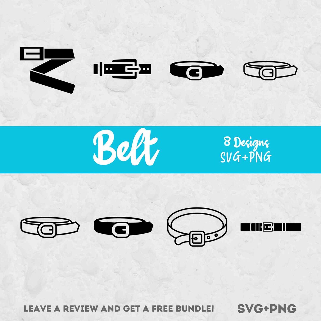 Belt SVG Bundle, Paper Doll Clipart, Belt Cut Files, Svg Files for ...