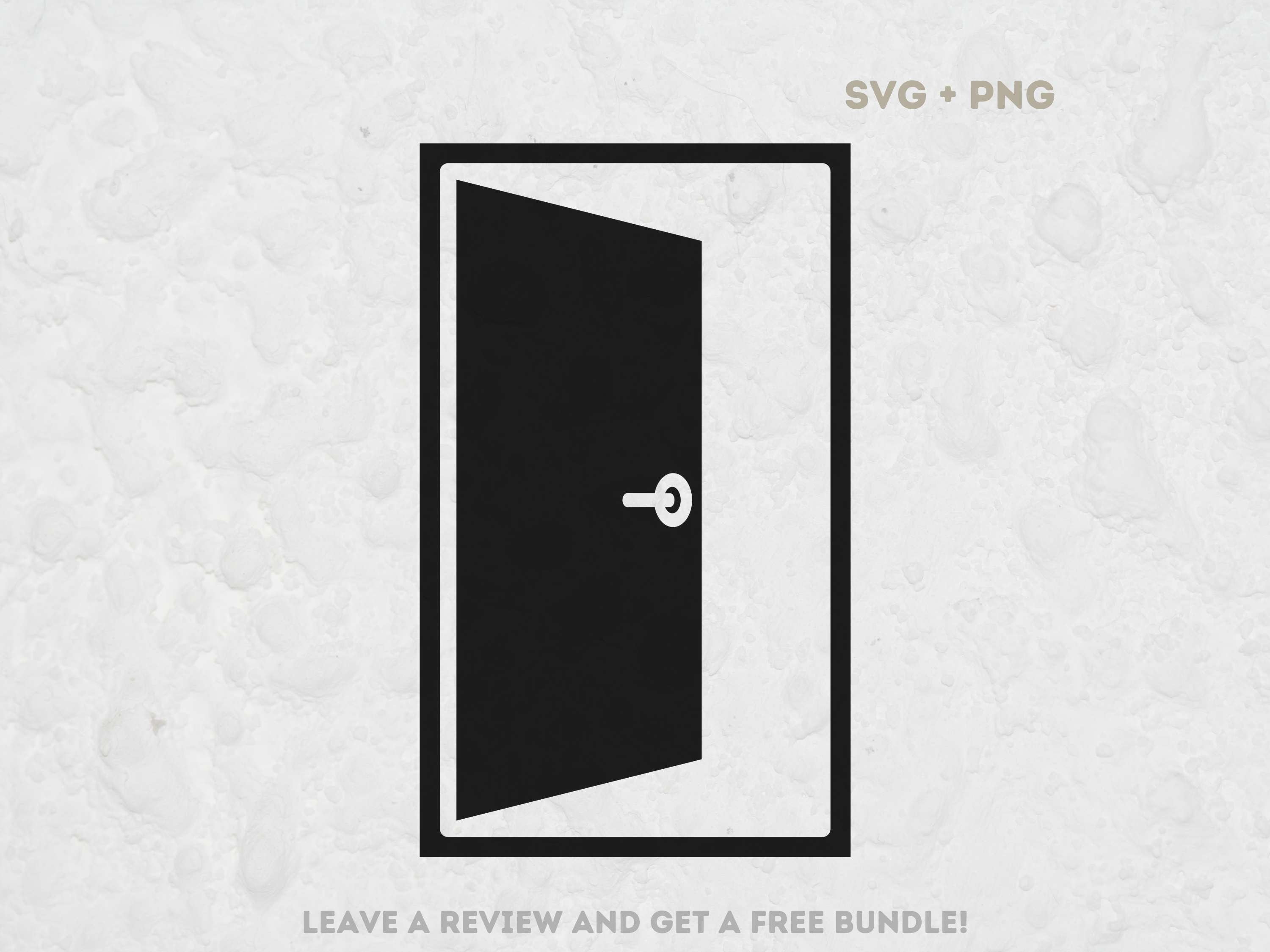 Open Door Svg, SVG Files for Cricut, Door Clipart Image, Exit SVG, Door ...