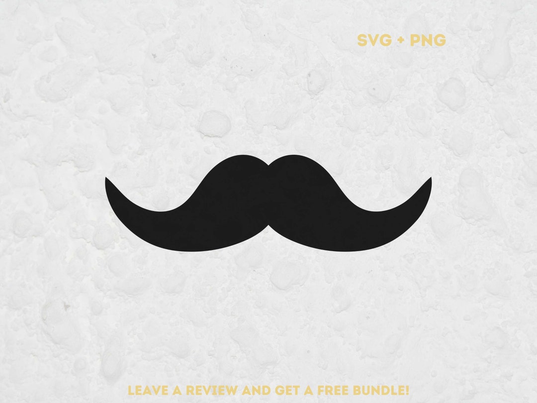 Mustache Svg Cut File, Cut Files for Cricut, Mustache Clipart ...