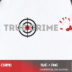 True Crime Lover SVG Cut File, SVG Files for Cricut, True Crime Cut ...