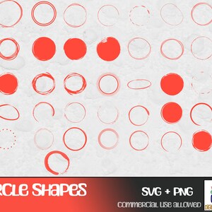 Circle Svg, SVG Files for Cricut, Circles Svg, Circle Clipart, Geometry ...