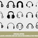 Headset SVG Bundle, Svg Files for Cricut, Headset Cut Files, Music Svg ...