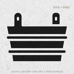 Sauna SVG, Svg Files for Cricut, Sauna Bucket SVG, Sauna Clipart, Sauna ...