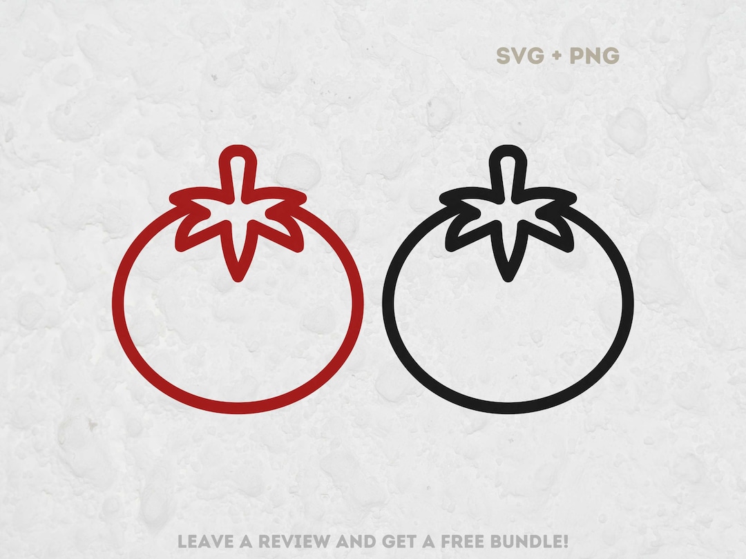 Tomato SVG, SVG Files for Cricut, Berry Clipart, Tomato PNG, Vegetable ...