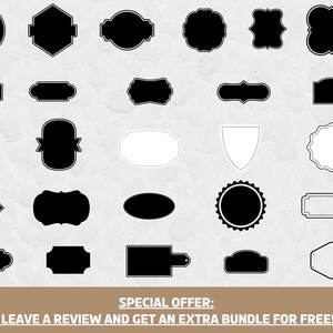 Vintage Label SVG Bundle, Svg Files for Cricut, Badge SVG, Badge Cut ...