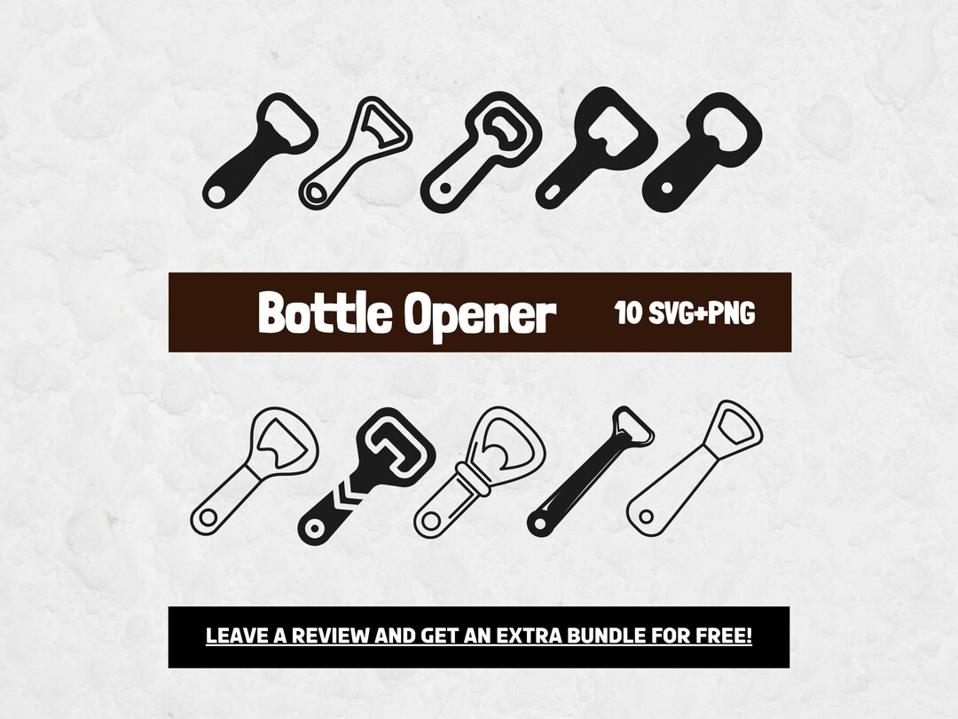 Bottle Opener SVG, Svg Files for Cricut, Bottle Opener Cut File, Beer Clipart, SVG Cut Files ...