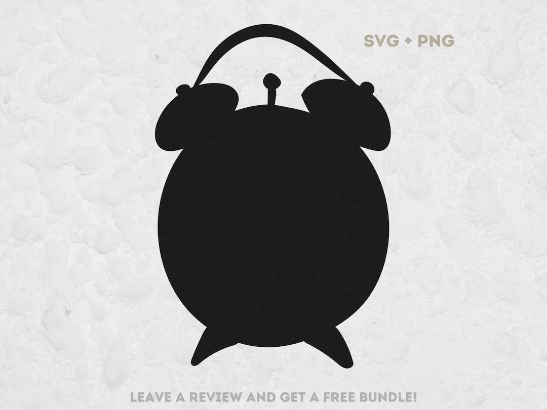 Alarm Clock SVG, Svg Files for Cricut, Alarm Clock Cut File, Clock ...