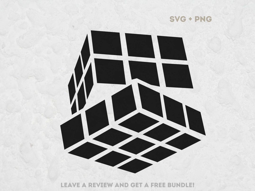 Rubik's Cube SVG, Svg Files for Cricut, Combination Puzzle Svg, Puzzle ...