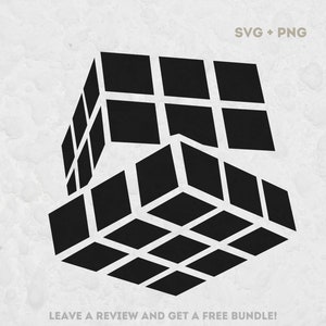 Rubik's Cube SVG, Svg Files for Cricut, Combination Puzzle Svg, Puzzle ...