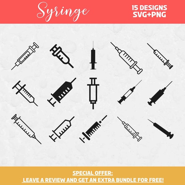 Syringe - Etsy UK