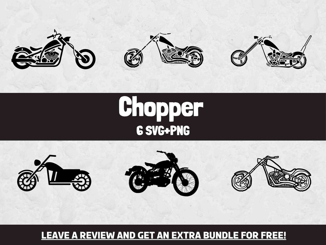 Chopper Svg, Commercial Use SVG, Svg Files for Cricut, Motorcycle ...