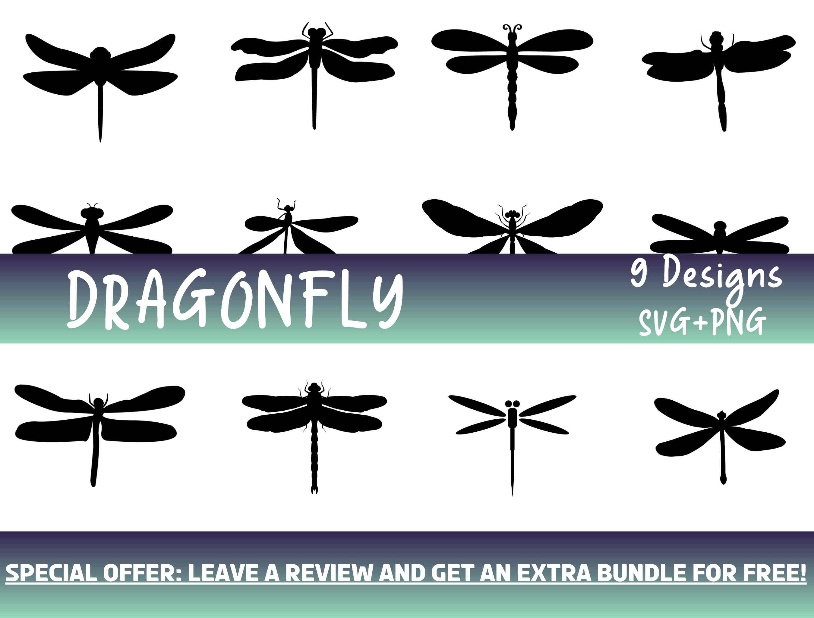 Dragonfly Svg Bundle Svg Files for Cricut Insect Svg Insect - Etsy