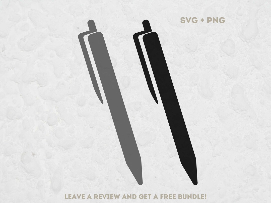 Pen SVG, Svg Files for Cricut, Pen PNG, Pen Cut File, School Clipart ...