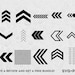 Chevron Svg Bundle, Arrow Pattern, Geometric Shapes, Cut Files for ...