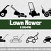 Lawn Mower SVG Bundle, Svg Files for Cricut, Gardener Svg, Garden SVG ...