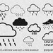 Raincloud SVG, Clouds Svg, Rainy Weather SVG, Svg Files for Cricut ...