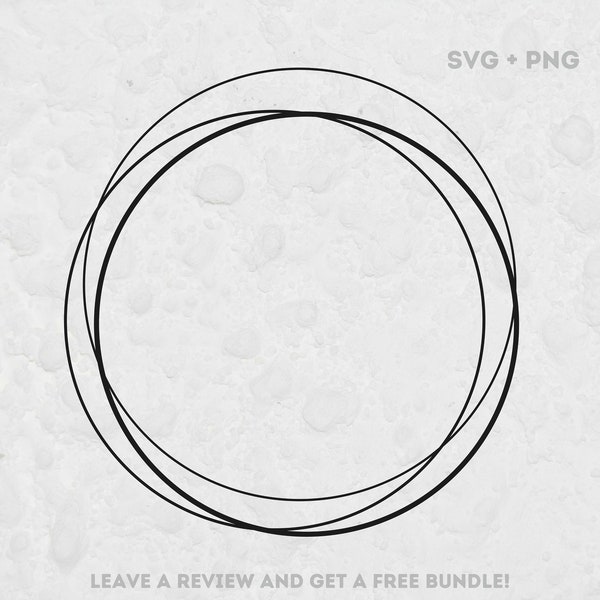 Circle Frame Svg - Etsy