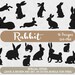Rabbit SVG Bundle, Rabbit Cut Files, Rabbit Vectors, Rabbit Clipart ...