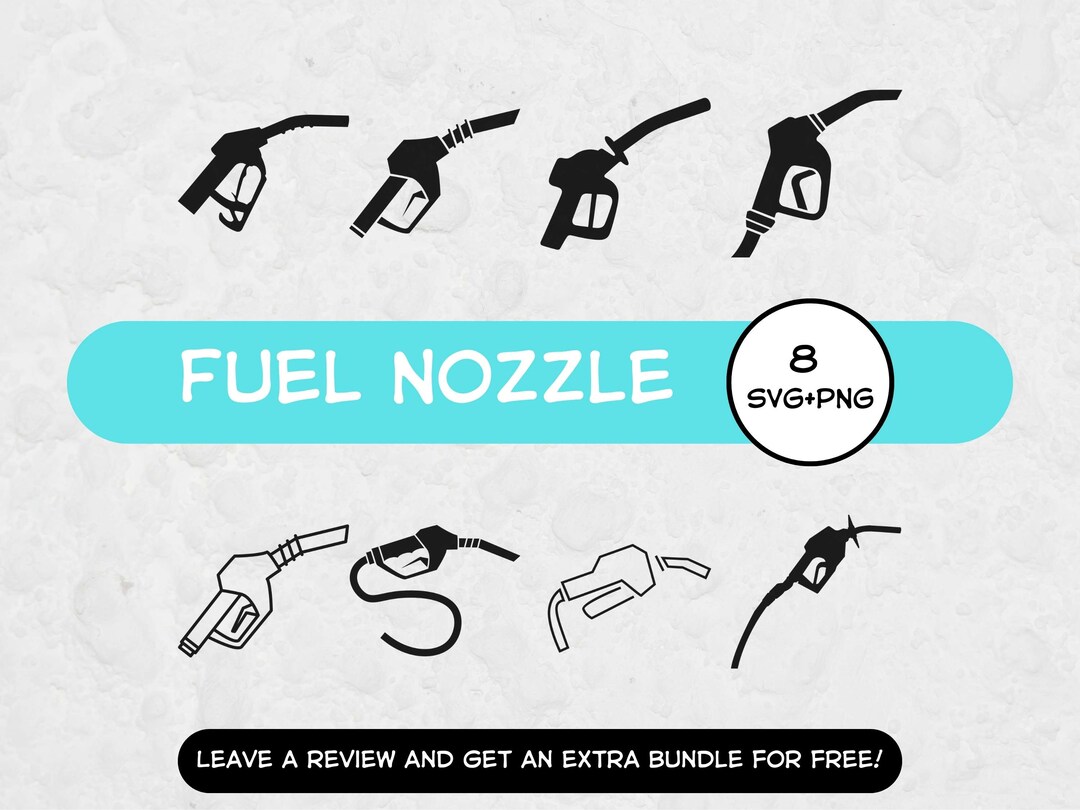 Fuel Nozzle Svg, SVG Files for Cricut, Gas Pump SVG, Gas Station SVG ...
