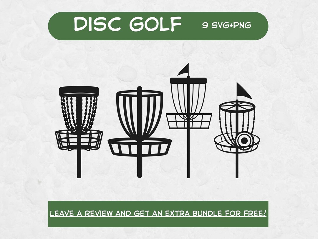 Disc Golf SVG, SVG Files for Cricut, Disc Golf Cut File, Disc Golf ...