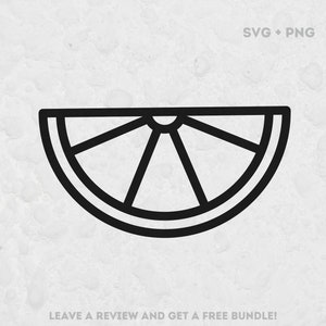 Lemon Slice Svg, Svg Files for Cricut, Lemon Svg, Lemon Clipart, Fruit ...