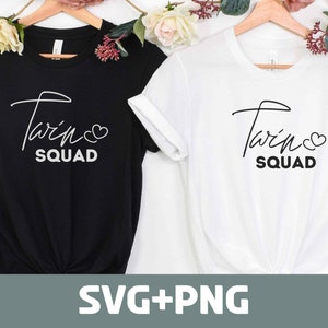 Twin Squad SVG Design | Twin Svg | Shirt Design Png | SVG File for ...