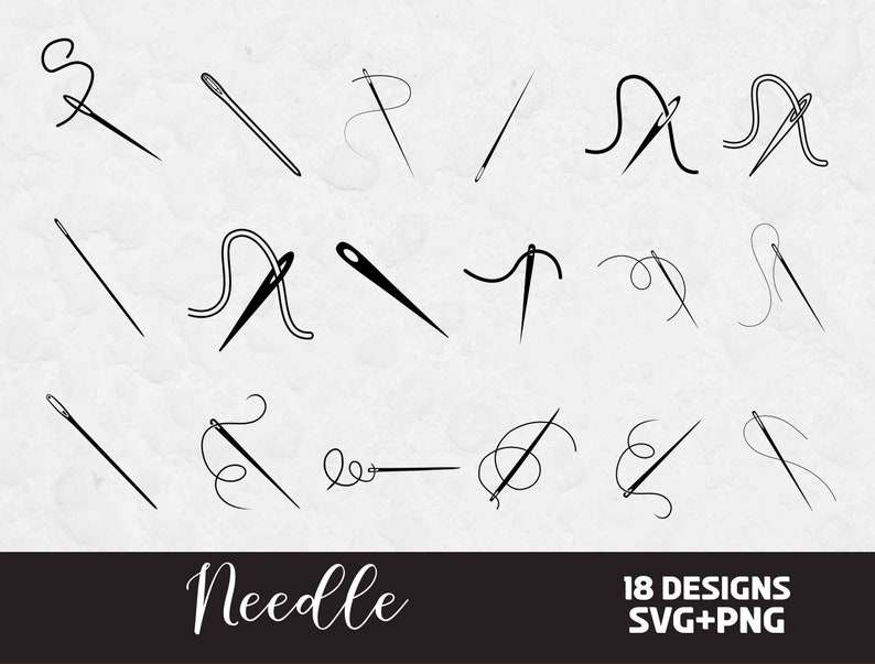 Needle SVG Bundle SVG Files for Cricut Homemade Svg Sewing - Etsy