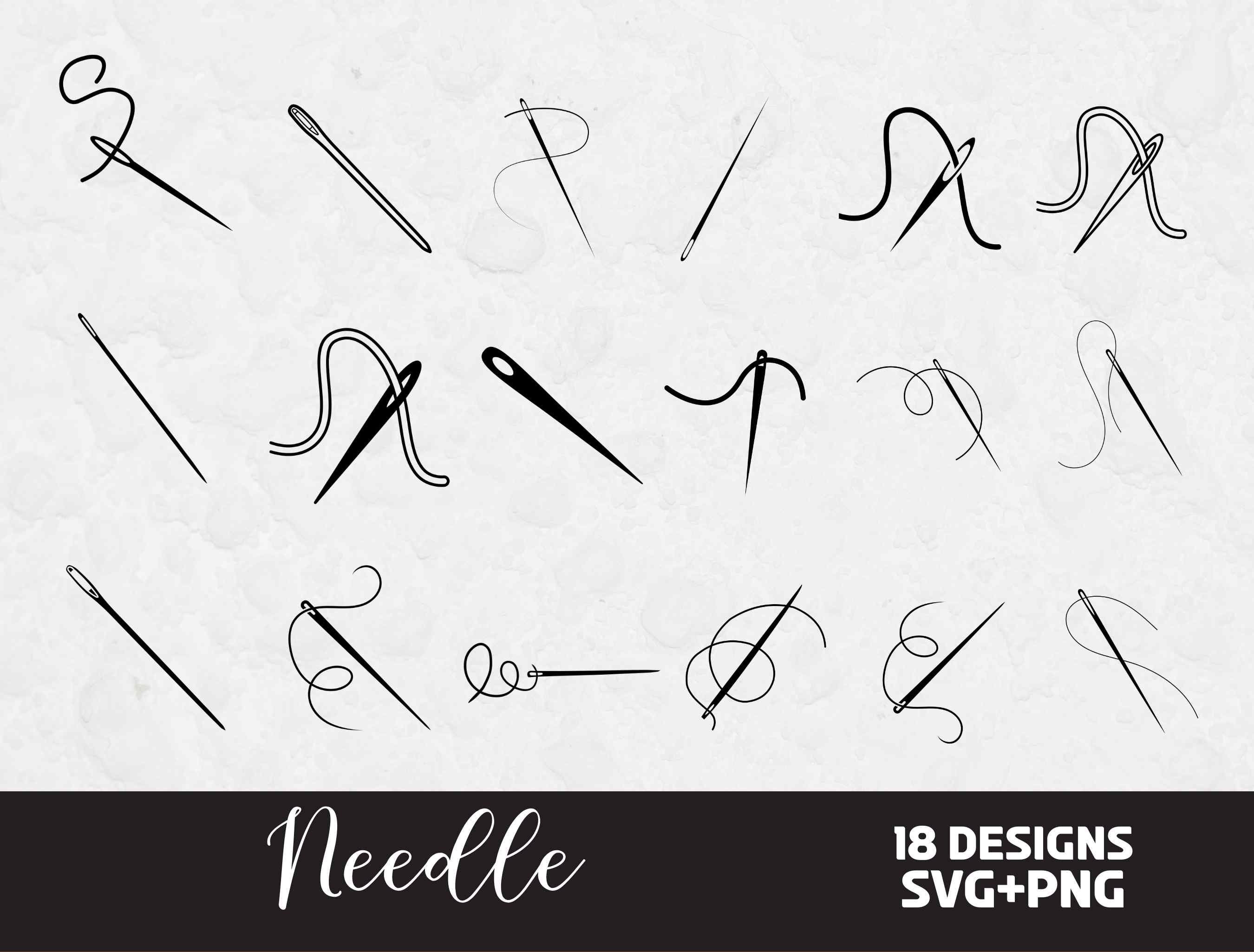 Needle SVG Bundle SVG Files for Cricut Homemade Svg Sewing - Etsy