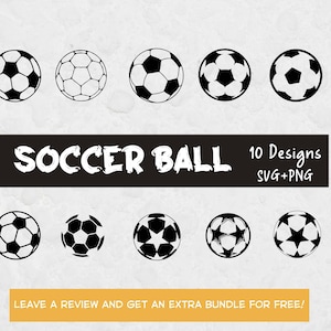 Soccer Ball Svg, SVG Files for Cricut, Soccer Ball Clipart Image ...