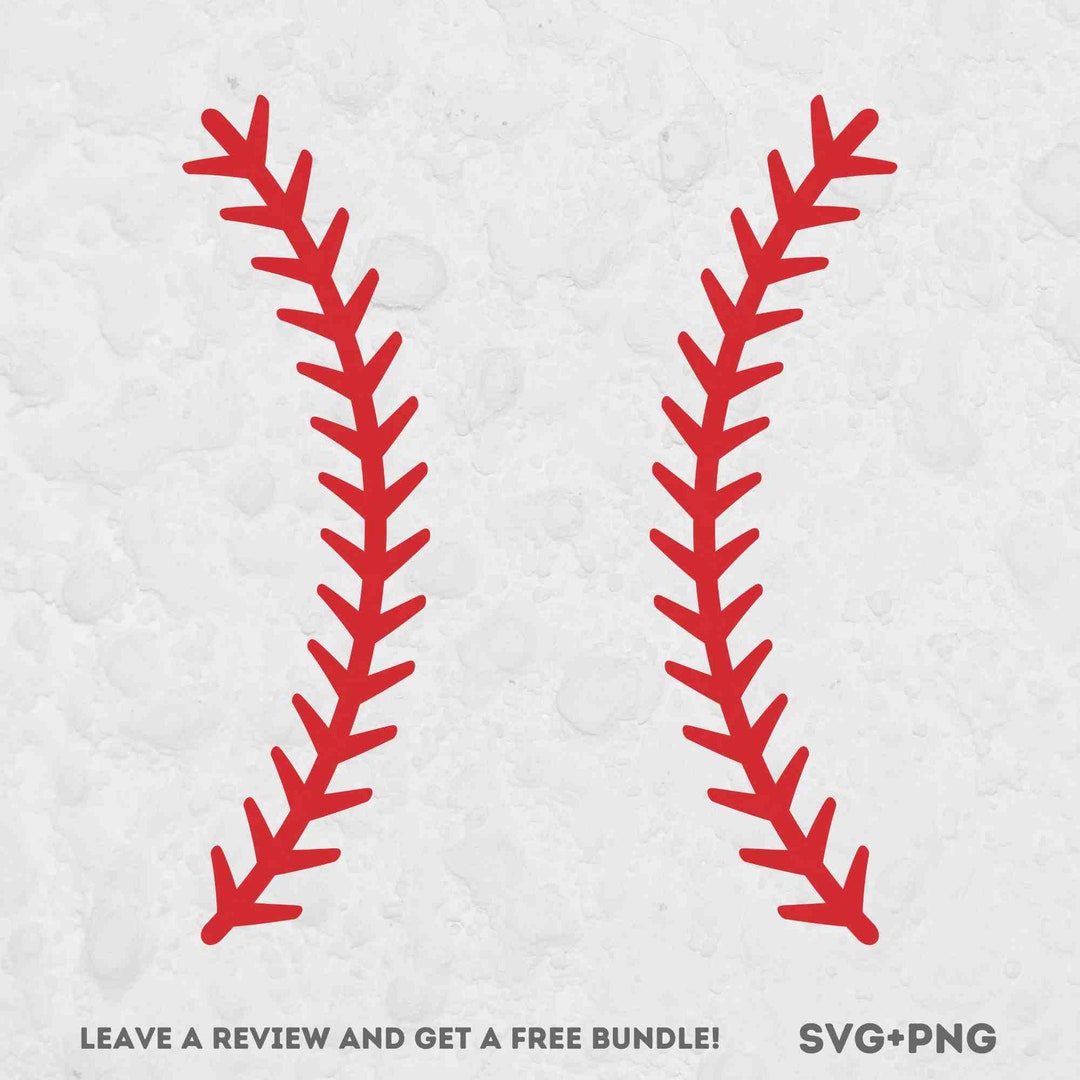Baseball Stitch SVG, SVG Files for Cricut, Baseball Laces, Baseball Svg ...