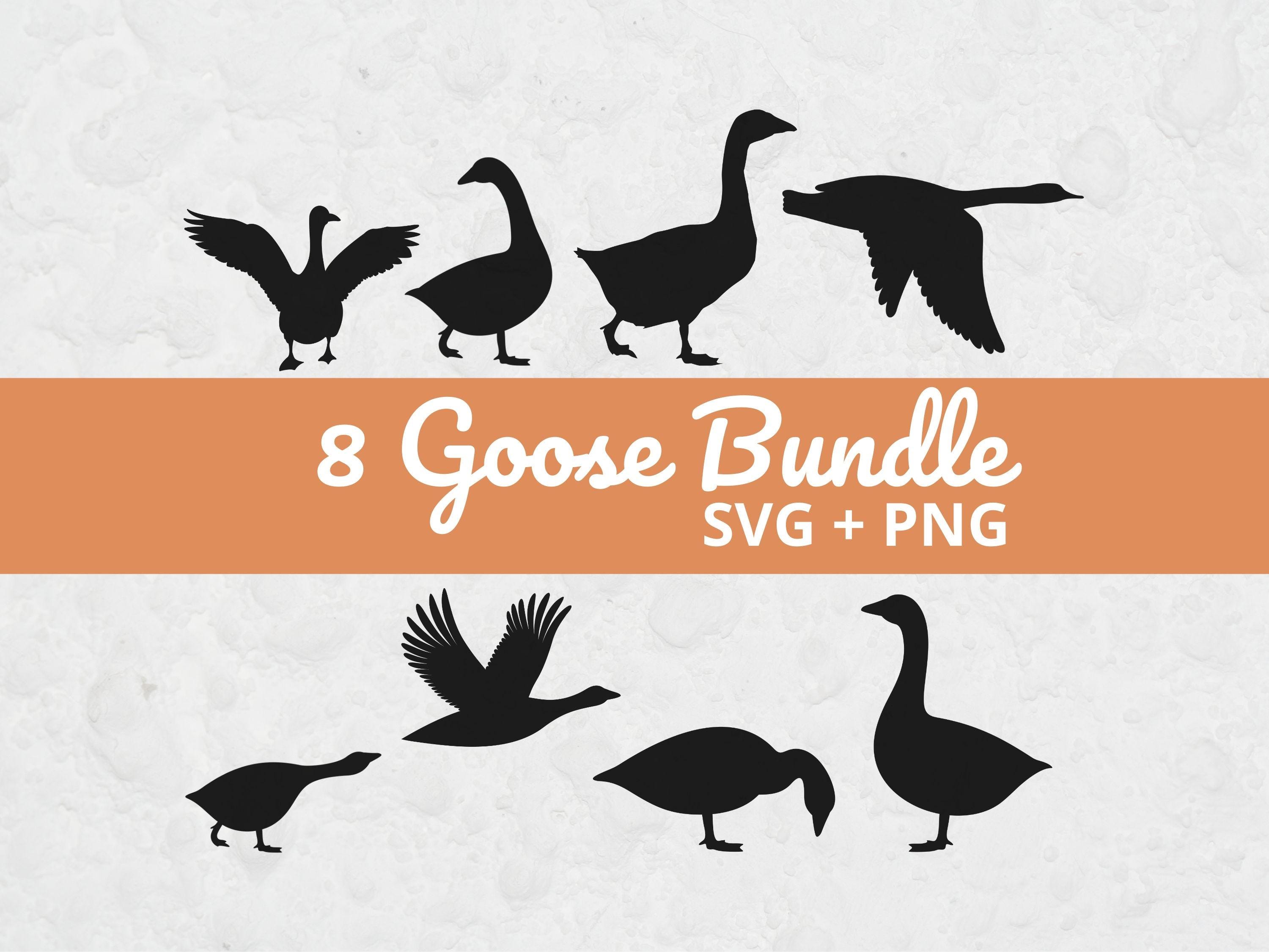 Goose Svg Cut Files, Svg Files for Cricut, Goose Silhouette, Goose ...