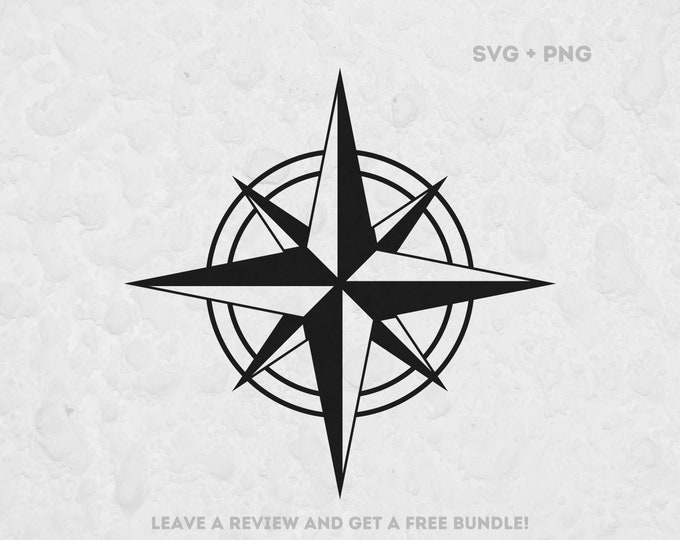 Nautical Star Svg Cut File, SVG Files for Cricut, Nautical Clipart ...