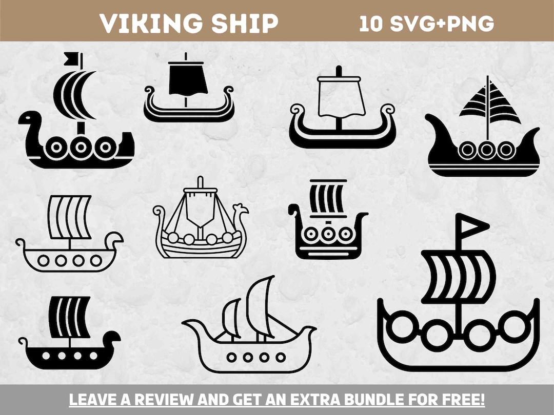 Viking Ship Svg, Viking SVG, Svg Files for Cricut, Viking Boat Svg ...