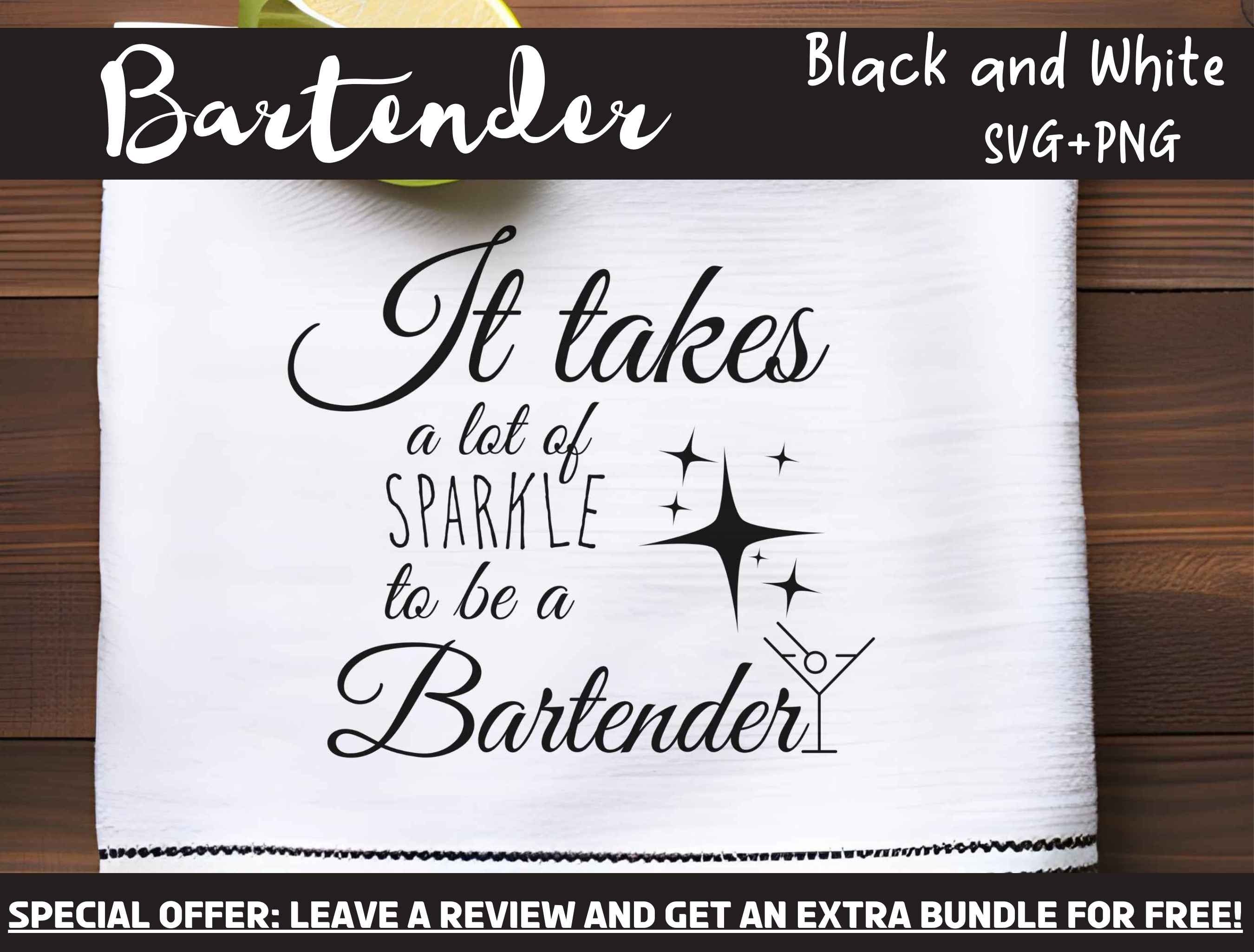 Bartender Svg Archivos SVG para Cricut Se necesita mucho - Etsy México